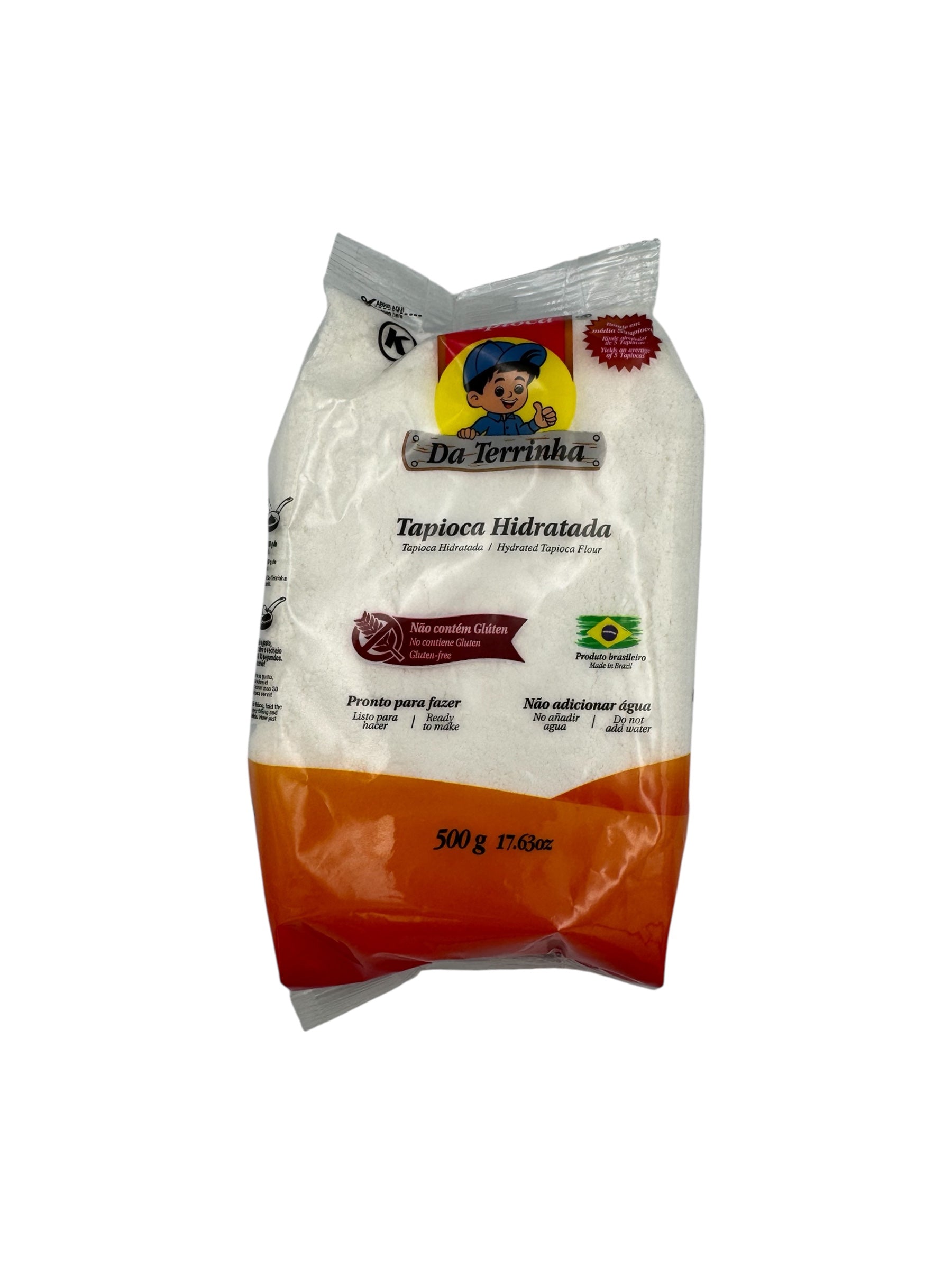 Da Terrinha - Tapioca Hidratada (Hydrated Tapioca Flour) - 500g ...