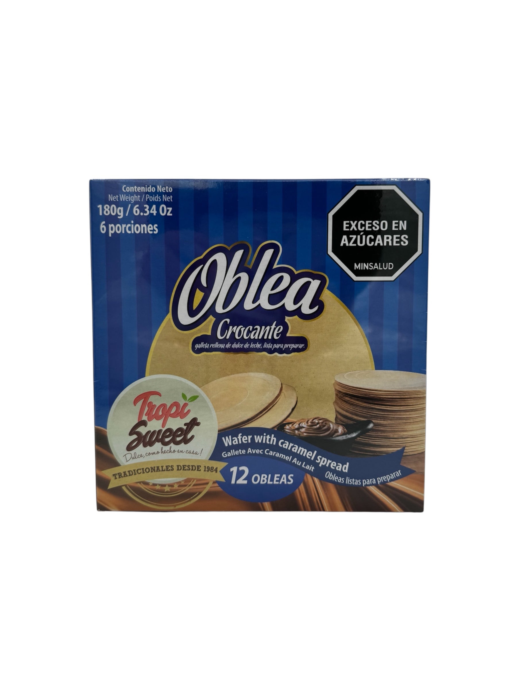 Tropi Sweet Oblea con Dulce de Leche - 180g – Latimex Market