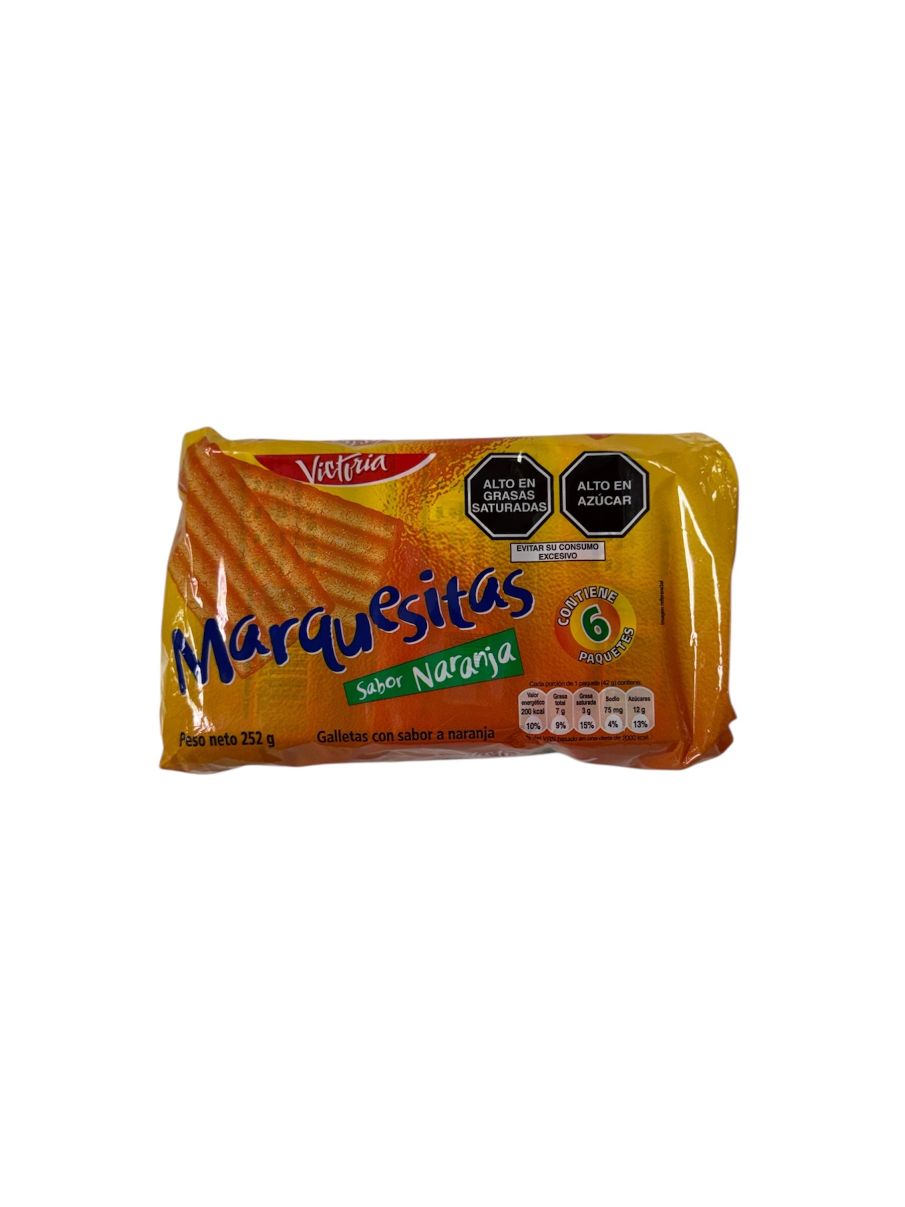 Victoria Marquesitas Naranja Cookies - 252g – Latimex Market